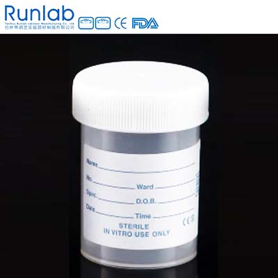 Specimen container,60mL,Universal, Screw Cap,Runlab labware ...