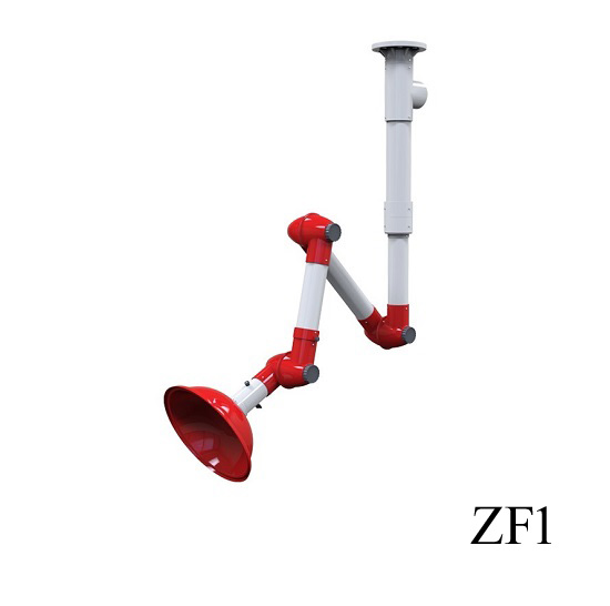 PP flexible fume extraction arm hood,zooe safety and lab supplies Co ...