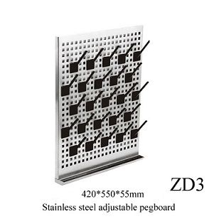 laboratory 304 stainless steel peg board/drying rack/test tube shelf ...