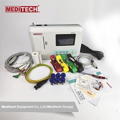 Meditech 312T EKG Three Channel 12 Lead ECG EKG Machine,Meditech ...