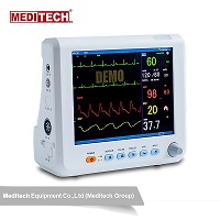 Meditech MD908B Patient Monitor with 8 inch Screen with ECG , PR , Spo2 ...