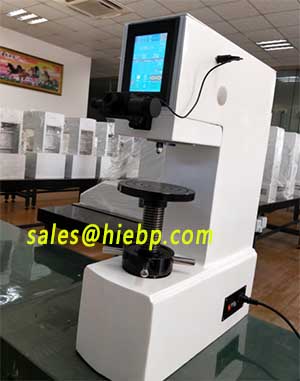 Test bakelite material hardness use Brinell hardness testing machine ...