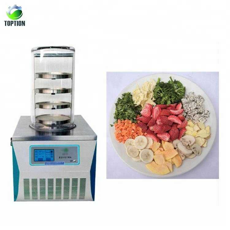 Vacuum Freeze Dryer LCD Display Lab Drying Equipment Chemistry Medical ...