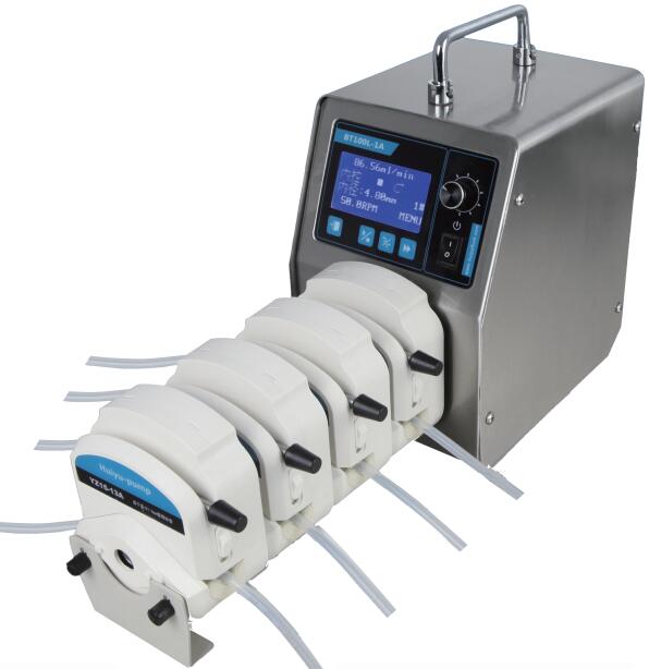 Bt100L-1A Flow Rate Peristaltic Pump Can Drive Multi Pump Head,Huiyu ...