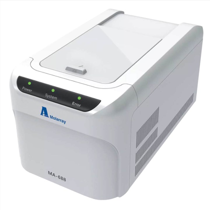 48 Well Real Time Fluorescent Quantitative Thermal Cycler PCR Machine ...
