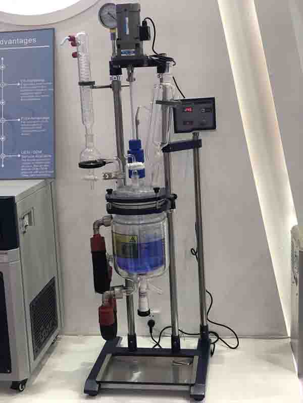 5Liter Lab-scale Two-layer Single Jacketed Chemical Reactor High ...