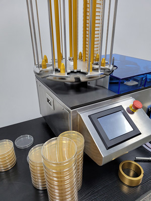 Automated medium dispenser, petri dish media filling,Hangzhou Geevo ...