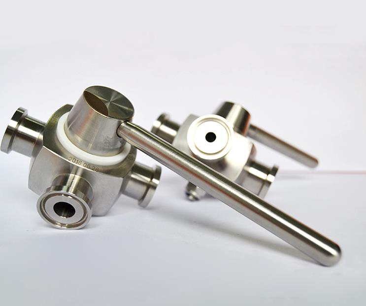 Sanitary manual four-way valve（Valve 4-Port 2-Way）,COSTONES ...