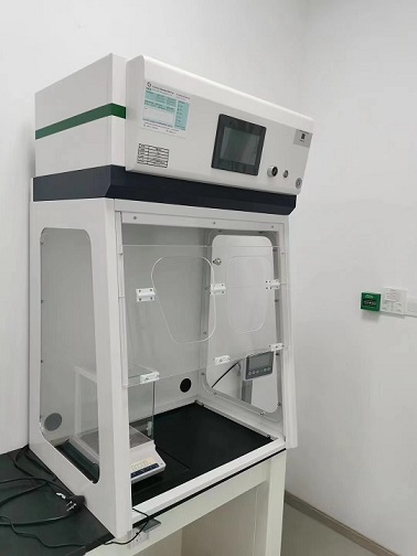 Lab Clean Equipment Ductless Filtered Fume Hood Ventilated Balance ...