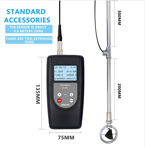 Portable River Flow Meter FM-100V5 for sale,LANDTEK_specification/price ...