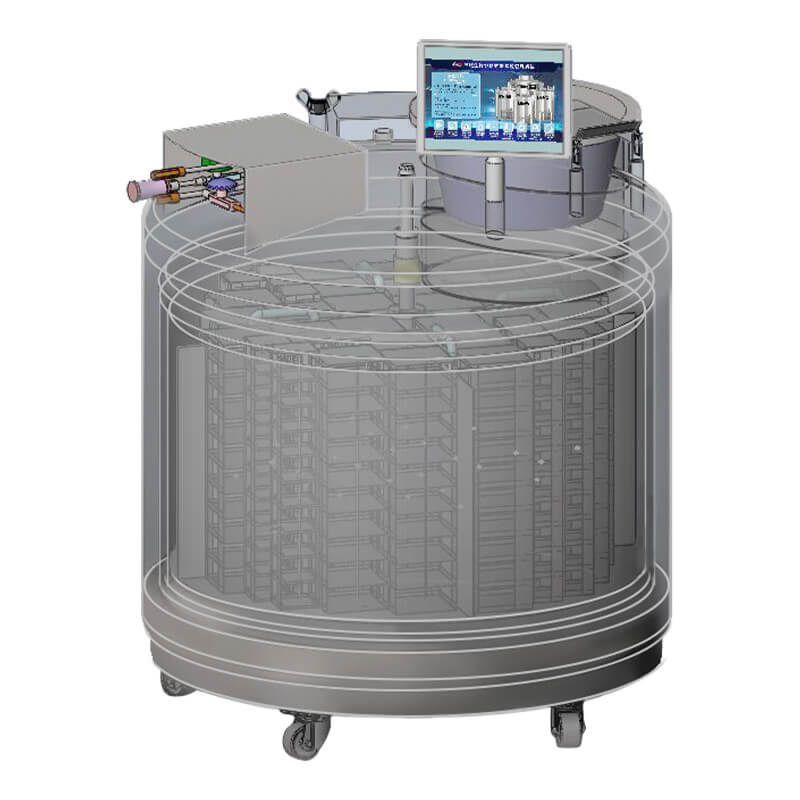 Burundi liquid nitrogen freezer KGSQ ln2 freezer,KGSQ_specification ...