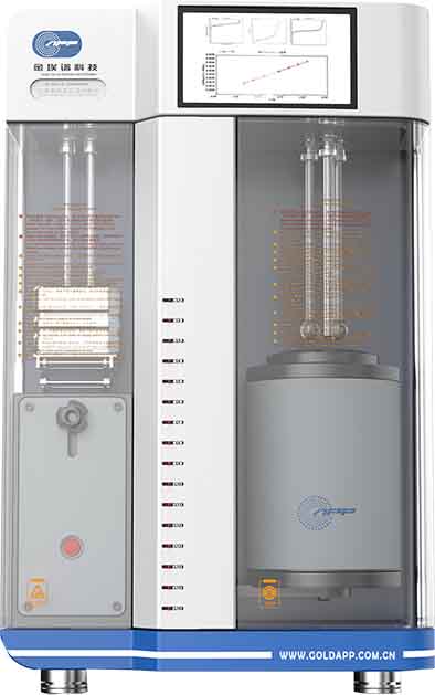 Brunauer-Emmett-Teller (BET) surface area analysis V-Sorb 2800P,Gold APP Instruments ...