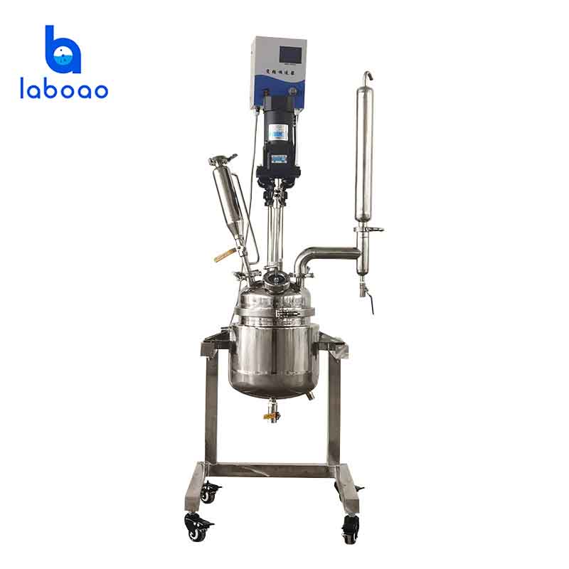 LABOAO 5L Lab-Scale Stainless Steel Jacketed Reactor,Laboao ...