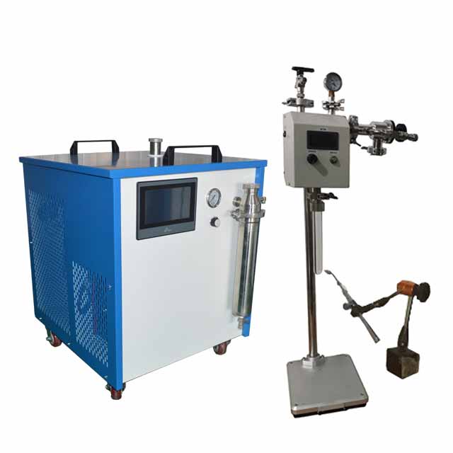 Oxyhydrogen flame generator quartz vacuum sealing machine system,Ptxson ...