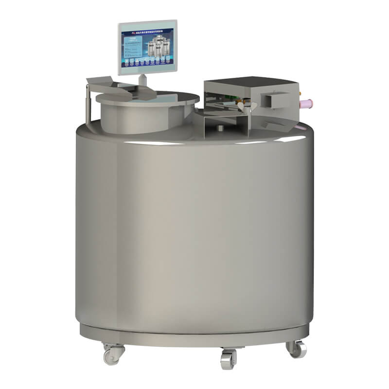 Malaysia vapor phase liquid nitrogen freezer KGSQ ln2 cryogenic freezer ...