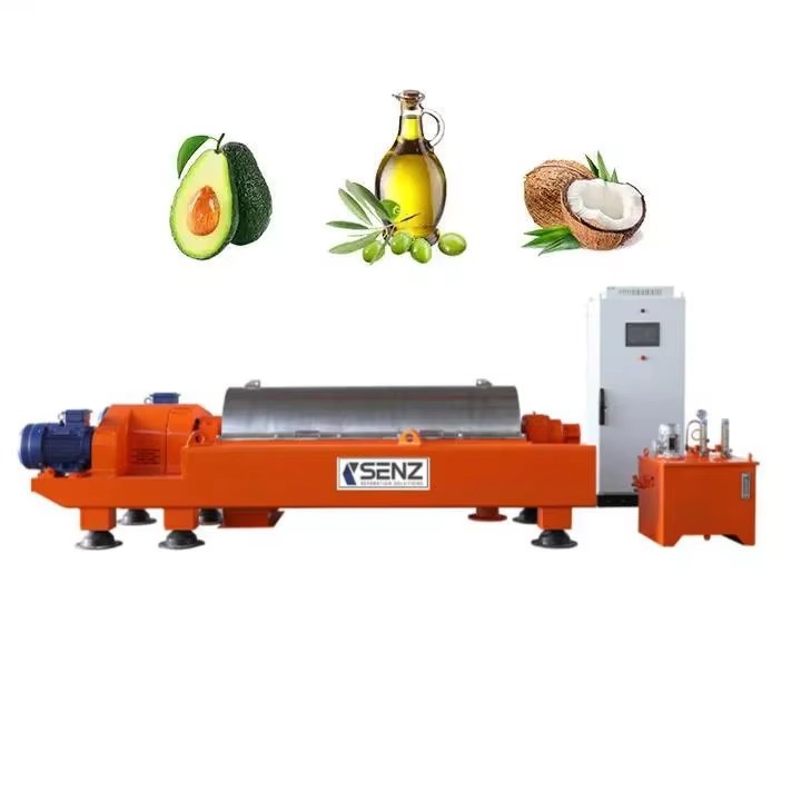 3-phase automatic spiral centrifuge of Shenzhou avocado oil extraction ...