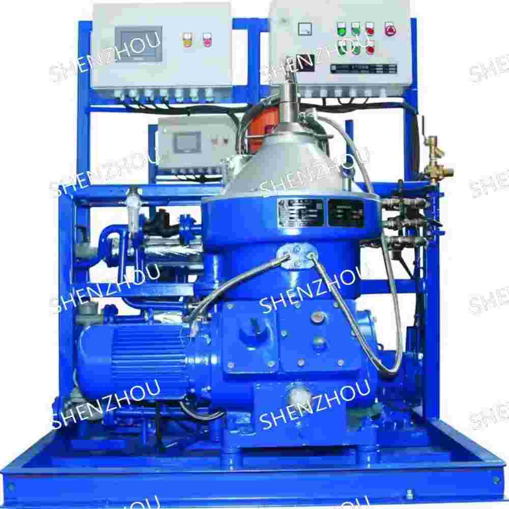 Disc Ship Engine Oil Centrifuge Separator / Bunker Fuel Purifier ...