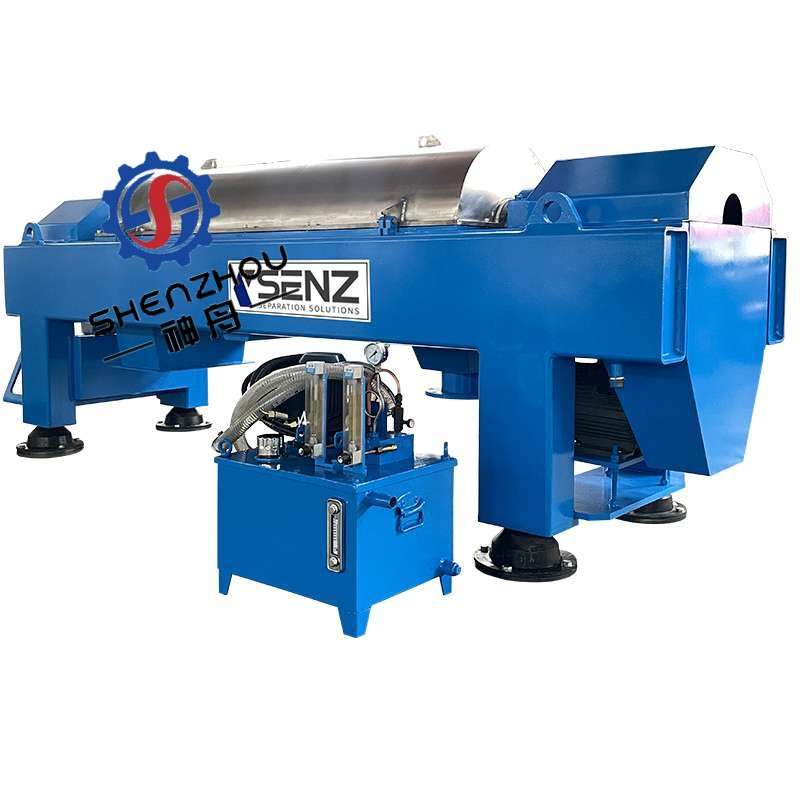 Large Feed Capacity Oil Sludge Horizontal Tricanter Centrifuge,SHENZHOU ...