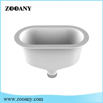 Lab flat cup shaped sink for fume hood,ZOOANY_specification/price/image ...