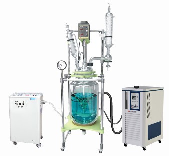 10L Two-layer Borosilicate Bioreactor GR-10L,Zhengzhou Greatwall ...