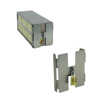 Security Lock Devices for Upright Freezer Drawer Racks,Crystal ...