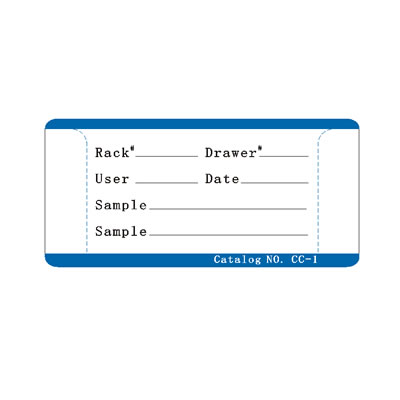 Label Card for Drawer Racks,Crystal Technology & Industries, Inc ...