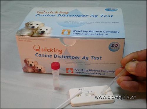 Is There A Test For Distemper In Dogs