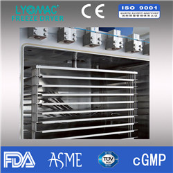 Vial / tray freeze dryer /Lyophilizer with stoppering, CIP,SIP, and FDA ...