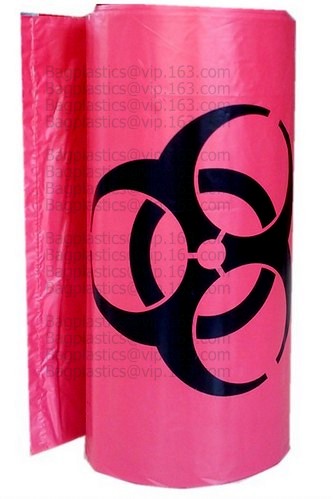 Biohazard Waste Bags, Biohazard Garbage, Waste Disposal Bag, Blue bags ...