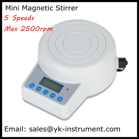 Small Intelligent Stirrer Mini Magnetic Stirrer Max Speed 2500 rpm,YK ...