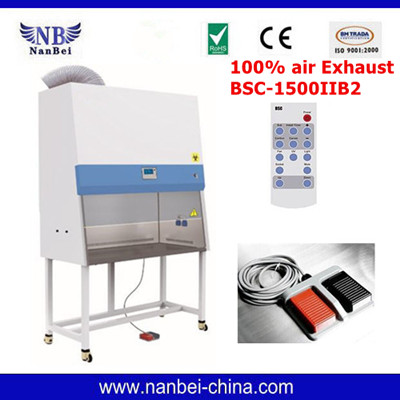 100% air Exhaust Class II B2 Biological safety cabinet with best quality,specification,price ...