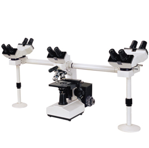Five Users Penta Head Multi-Viewing Teaching Microscope/5-Headed ...