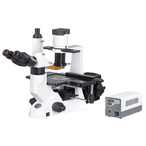 Trinocular Research&Lab Biological Inverted Fluorescent Microscope ...