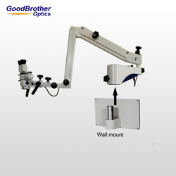 Vertical Head Wall mount Portable Endodontic Microscope For Dental ...