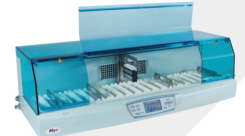 Automated slide stainer MYREVA,Especialidades Médicas Myr, SL ...