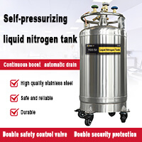 Argentina Pressureless liquid nitrogen tank KGSQ liquid nitrogen ...